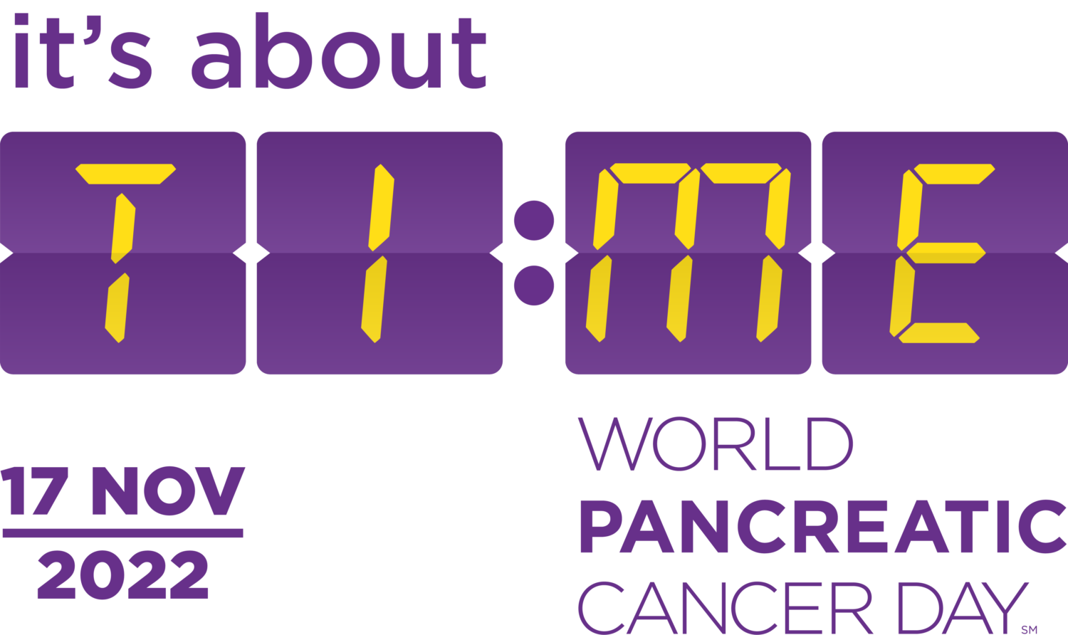 2022-ItsAboutTime-Logo-NO-BG-2C - World Pancreatic Cancer Coalition